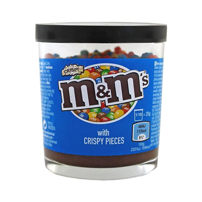 M&Ms Crispy Chocolate Spread Tub 200g