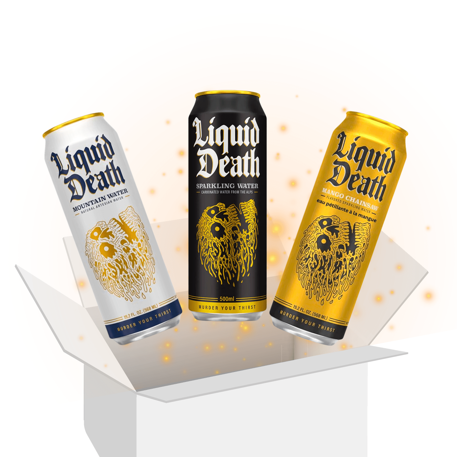 Liquid Death Refreshing Hydration Variety Pack Cans Bundle Set