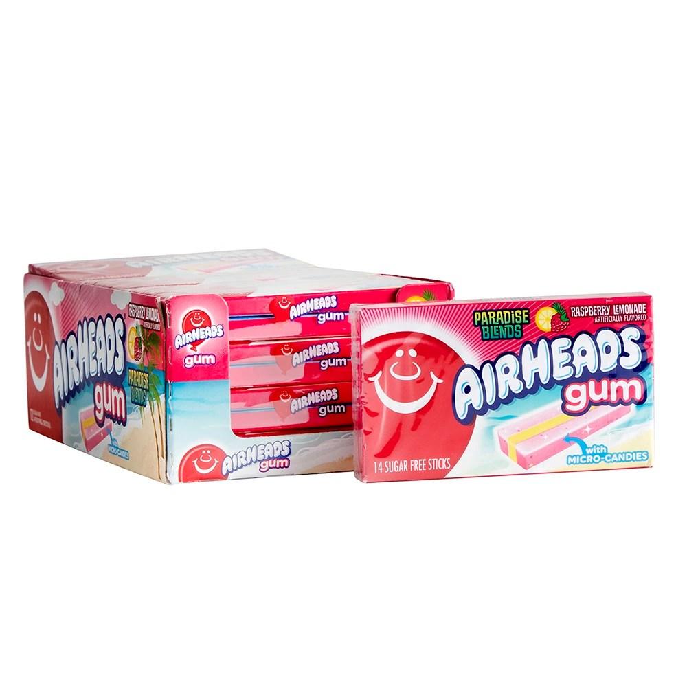 Airheads Gum Raspberry Lemonade 12 Pack