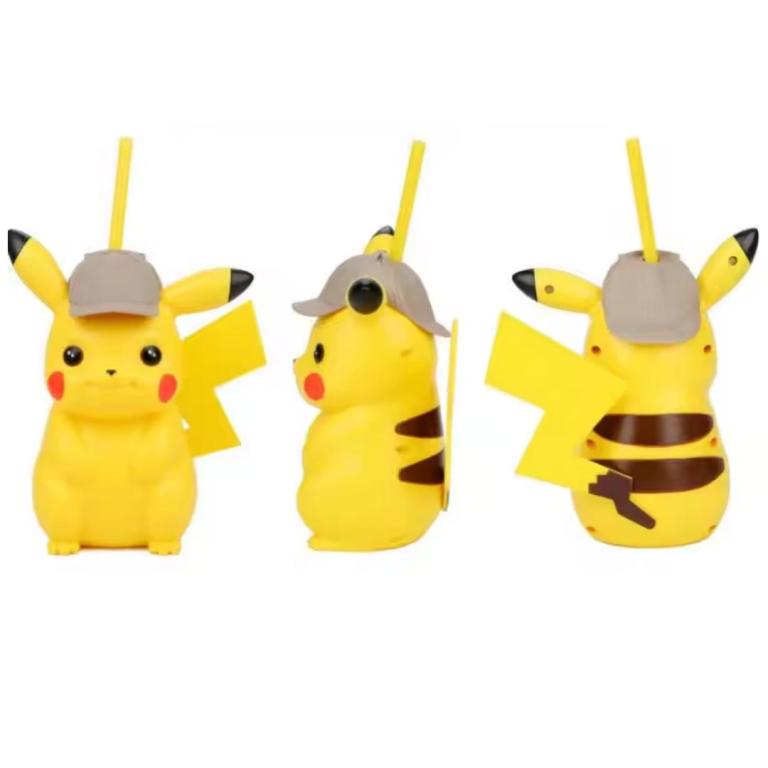 Pokemon Pikachu Tumbler Cup with Straw for Kids 650ml