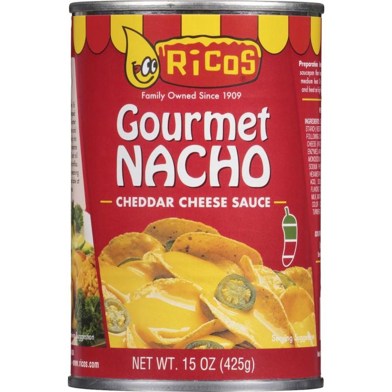 Ricos Gourmet Nacho Cheddar Cheese Sauce 425g