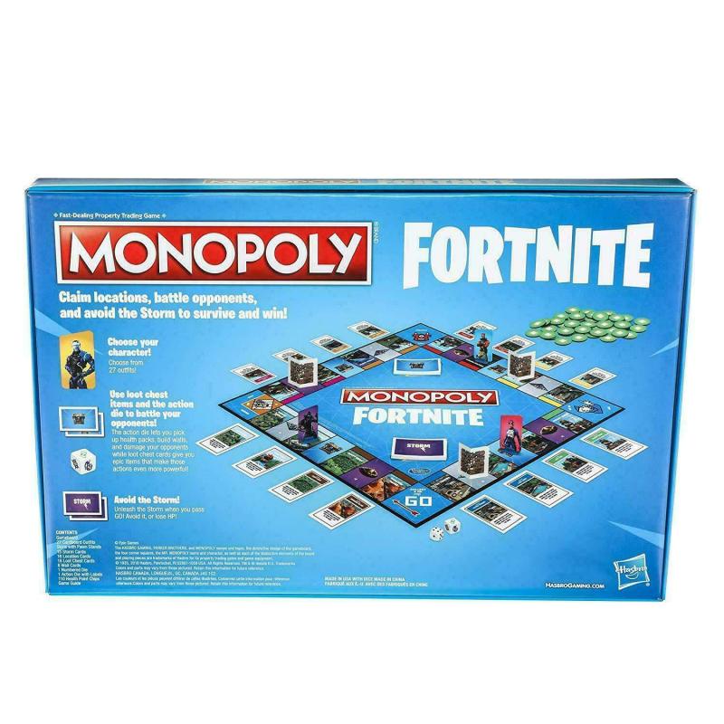 Hasbro Monopoly Fortnite Edition Board Game